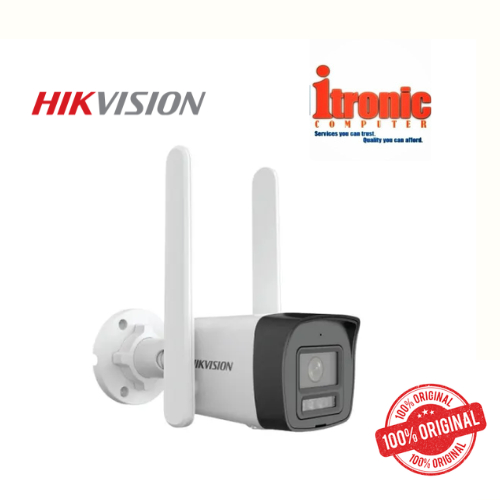Hikvision 4MP Smart Hybrid Light Fixed Bullet Network Camera | DS-2CD1043G2-LIDUF/4G/SL | Shopee ...