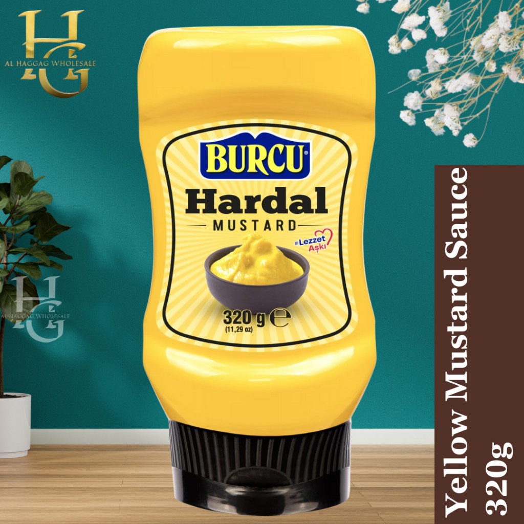 BURCU Yellow Mustard Sauce / Sos Mustard 320G | Shopee Malaysia