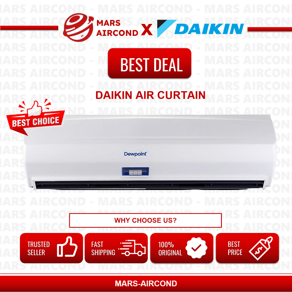 DAIKIN DEWPOINT AIR CURTAIN (3FEET & 4FEET) | Shopee Malaysia
