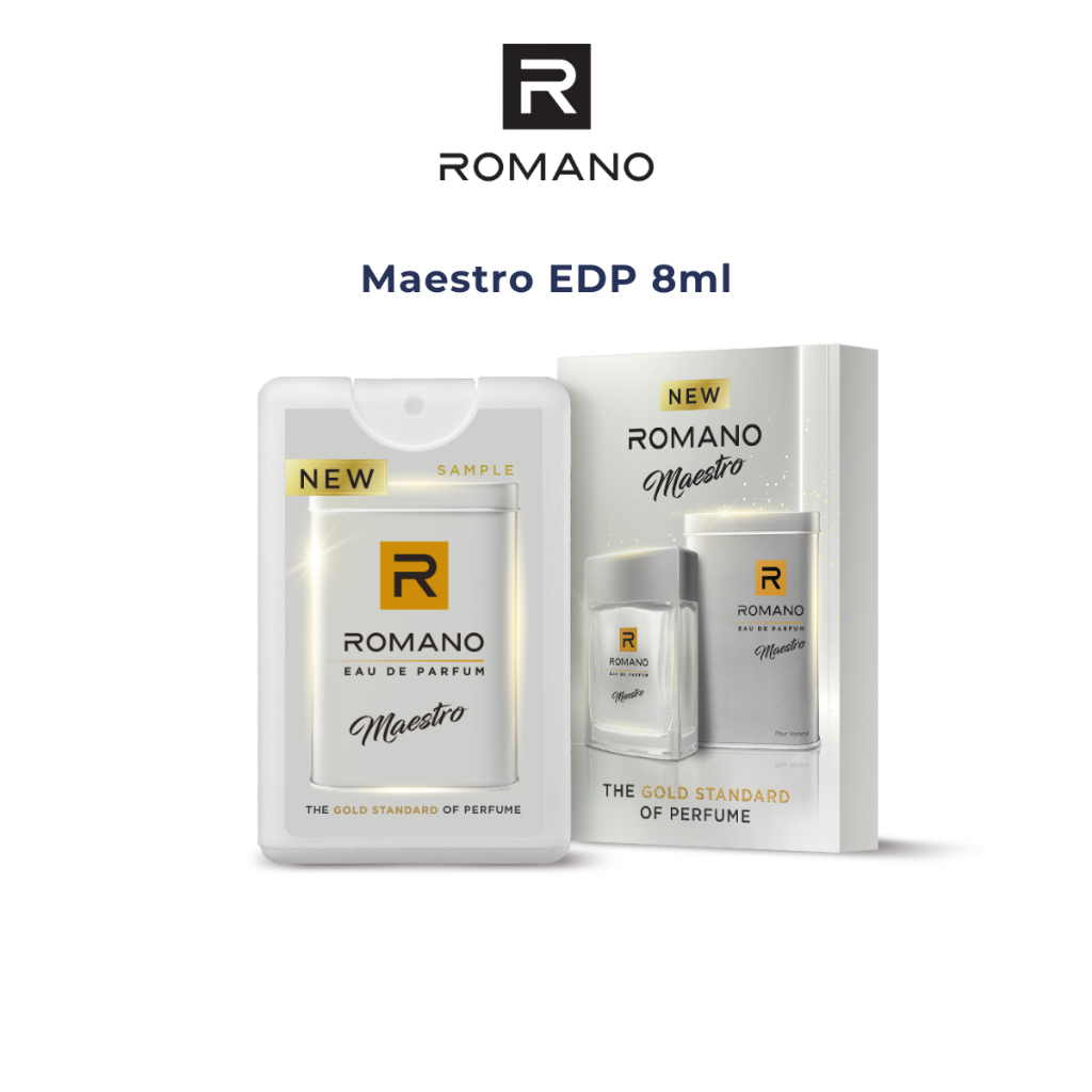 (GWP - NOT FOR SALE) ROMANO EDP- Maestro Pocket Perfume 8ml | Shopee ...