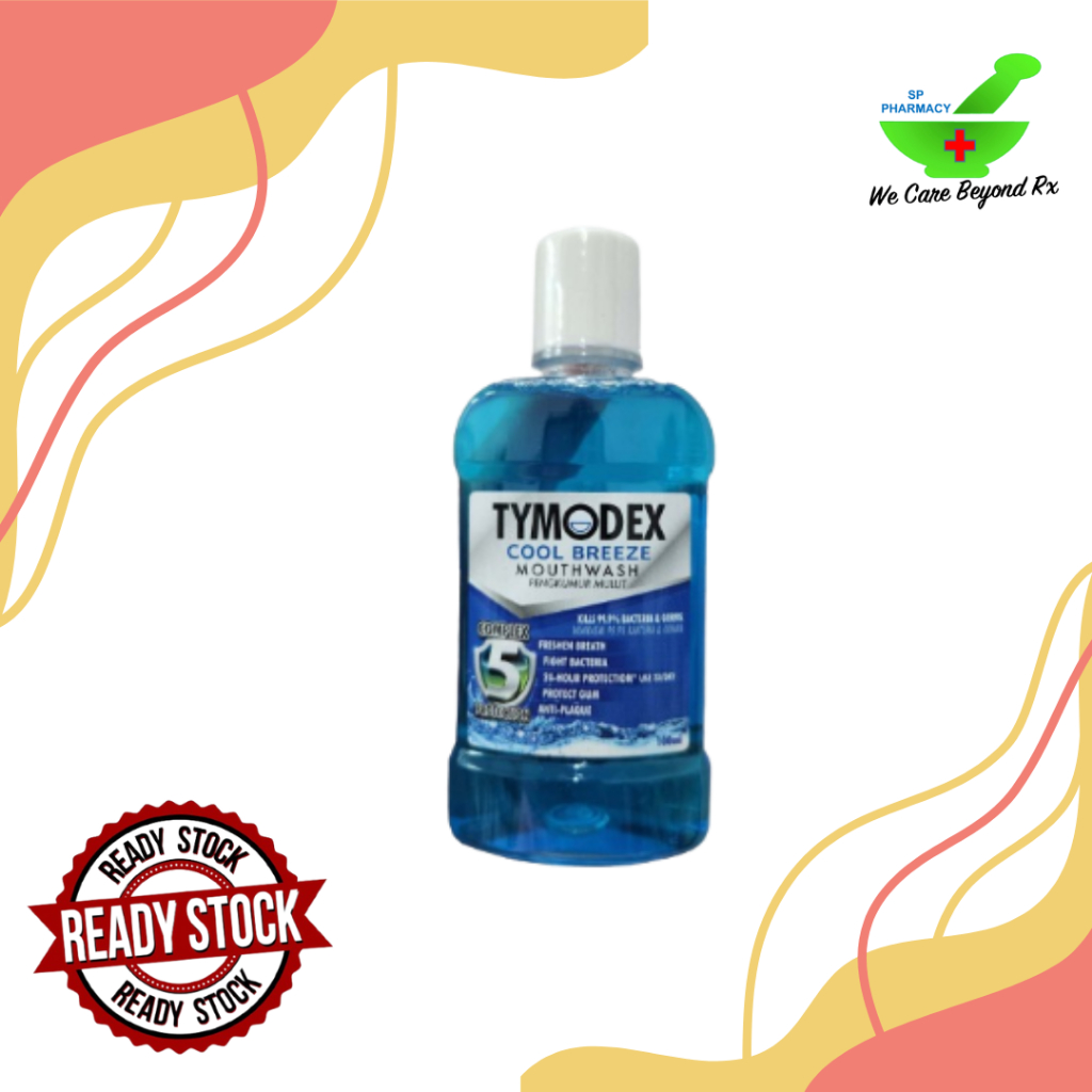 TYMODEX COOL BREEZE MOUTHWASH 100ML (EXP AUG 2026) | Shopee Malaysia