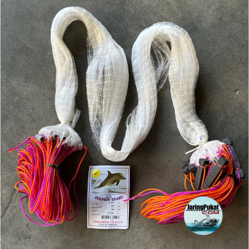 0.15mm 50md 22.5Meter Jaring Pukat Ikan Tangsi /Jaring Sepat Ikan ...