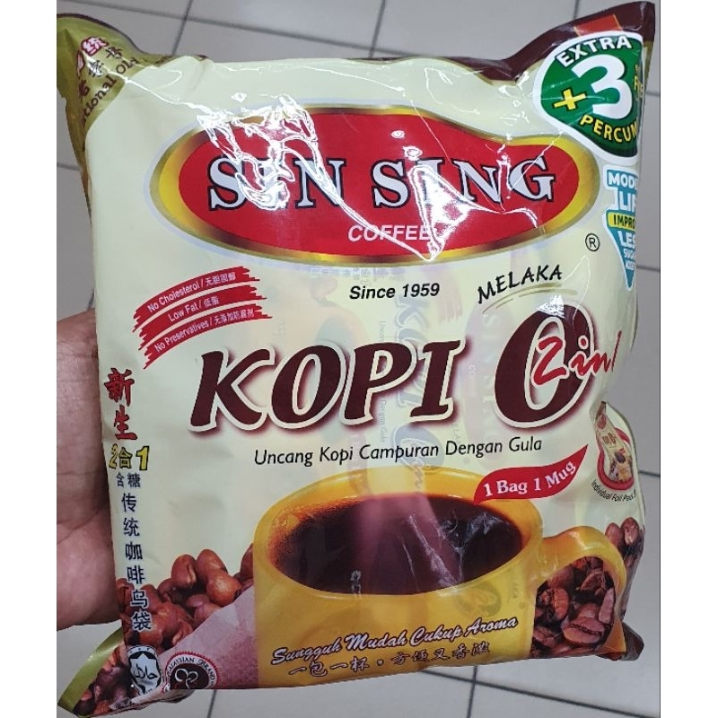 SIN SANG COFFEE - KOPI O 2 IN 1 (20S x 30G) | Shopee Malaysia