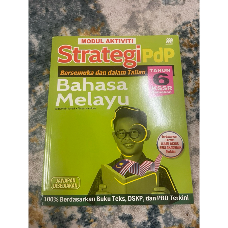 Buku aktiviti Strategi PDP Bahasa Melayu Tahun 6 Sasbadi. | Shopee Malaysia