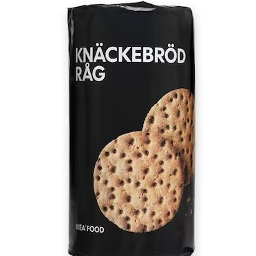 IKEA Sweedish Food RAG KNACKEBROD, Rye Crispbread, Bread 250g | Shopee ...