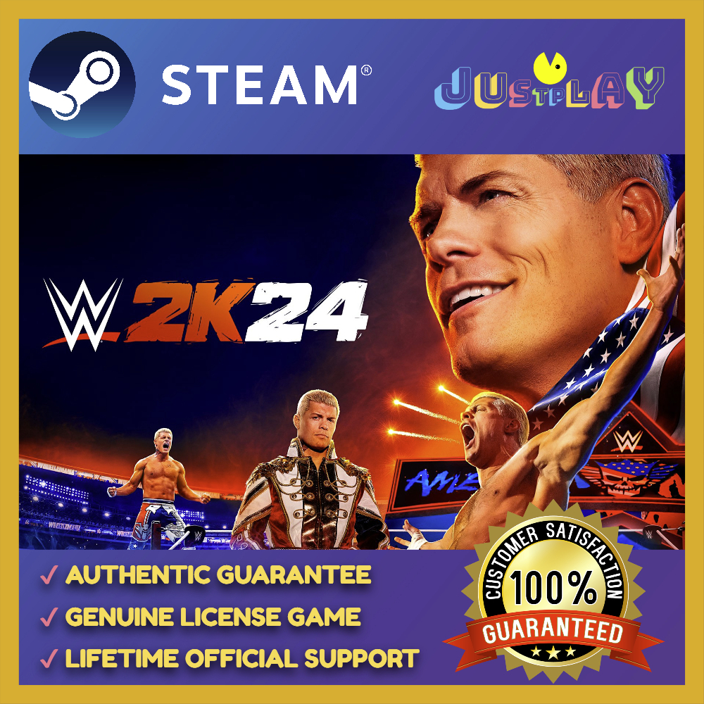 WWE 2K24 | ONLINE | STEAM | GLOBAL KEY | PC WINDOWS GAME | Shopee Malaysia