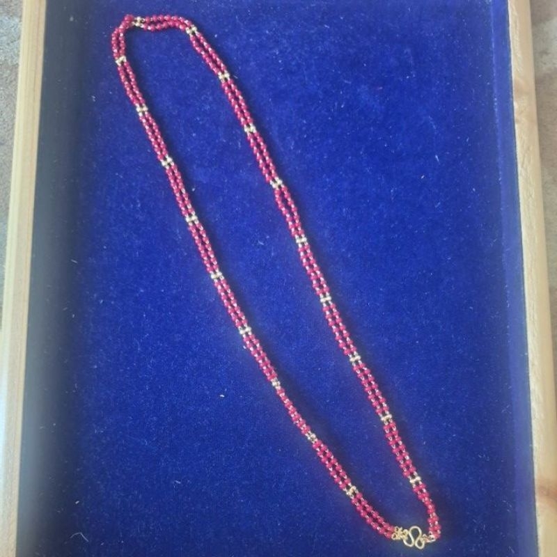 Indian Coral Beads Thali Chain (not 916) | Shopee Malaysia