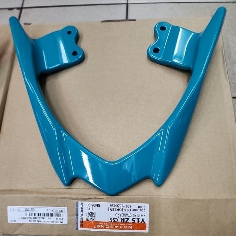 SPOILER LC V8 F.INJECTION/Y15ZR NEW COLOUR DBMND BLUE/CS6 GREEN ...