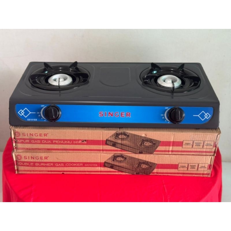 Double Burner Gas Stove (GS101EB) | Shopee Malaysia