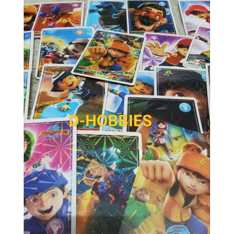 Kad Boboiboy The Movie 2 Koleksi LOOSE 20 pcs | Shopee Malaysia