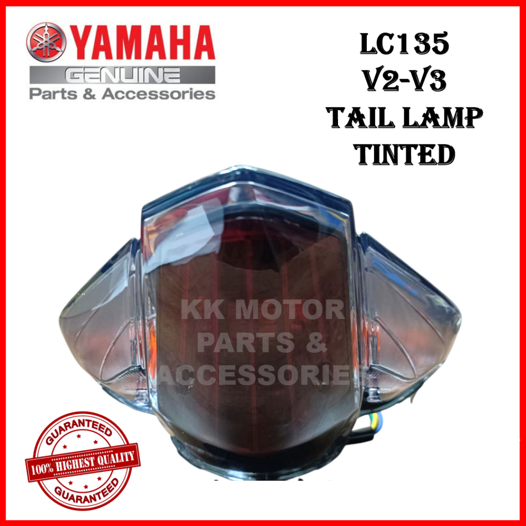 YAMAHA LC135 LC 135 V2-V3 TAIL LAMP ASSY TINTED / LAMPU BELAKANG (SIAP ...