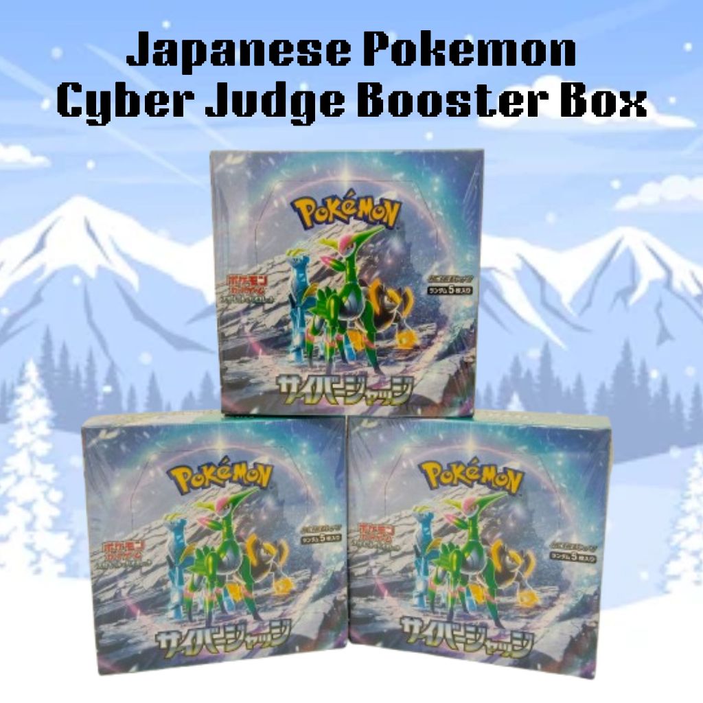 [SV5m] Japanese Pokémon Cyber Judge Booster Box | Shopee Malaysia