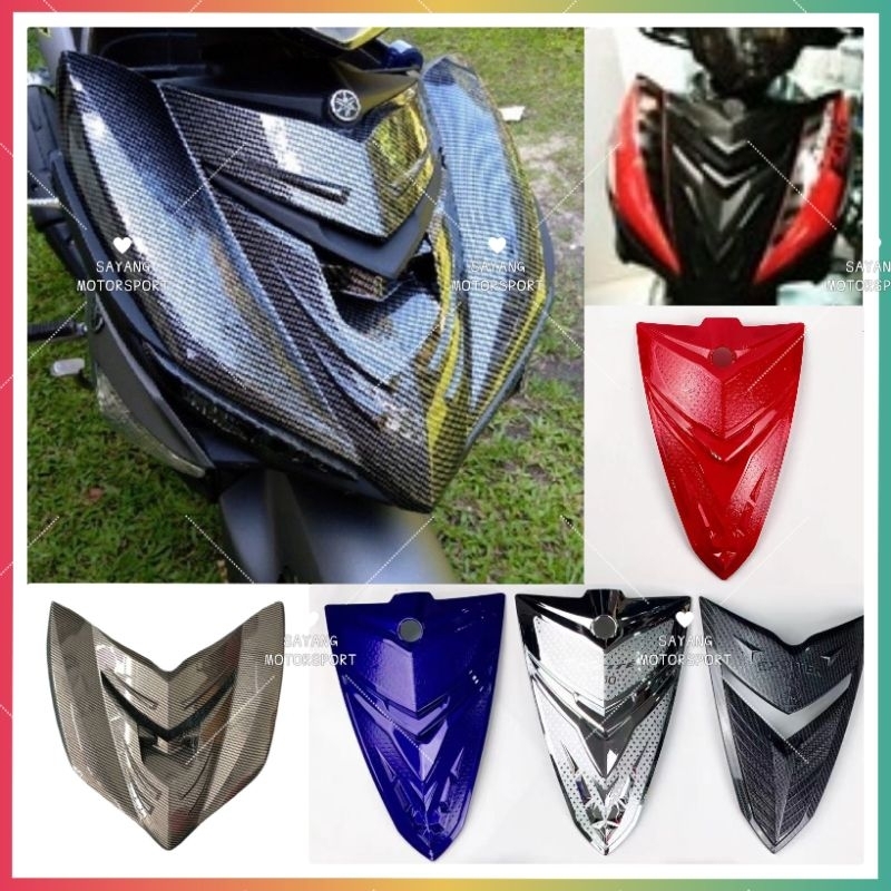 Y15ZR V1 V2 HORN PANEL CARBON YAMAHA Y15 BODY COVER SET FRONT DEPAN ...