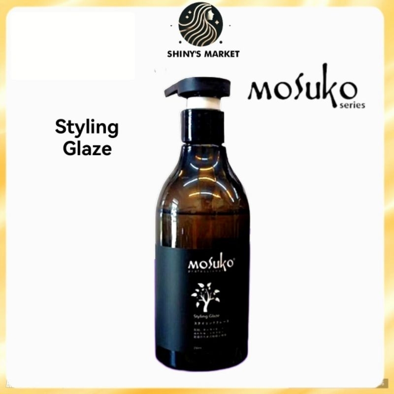 Mosuko Rambut Styling Gel Strong Liquid Styling Glaze 250ml | Shopee ...