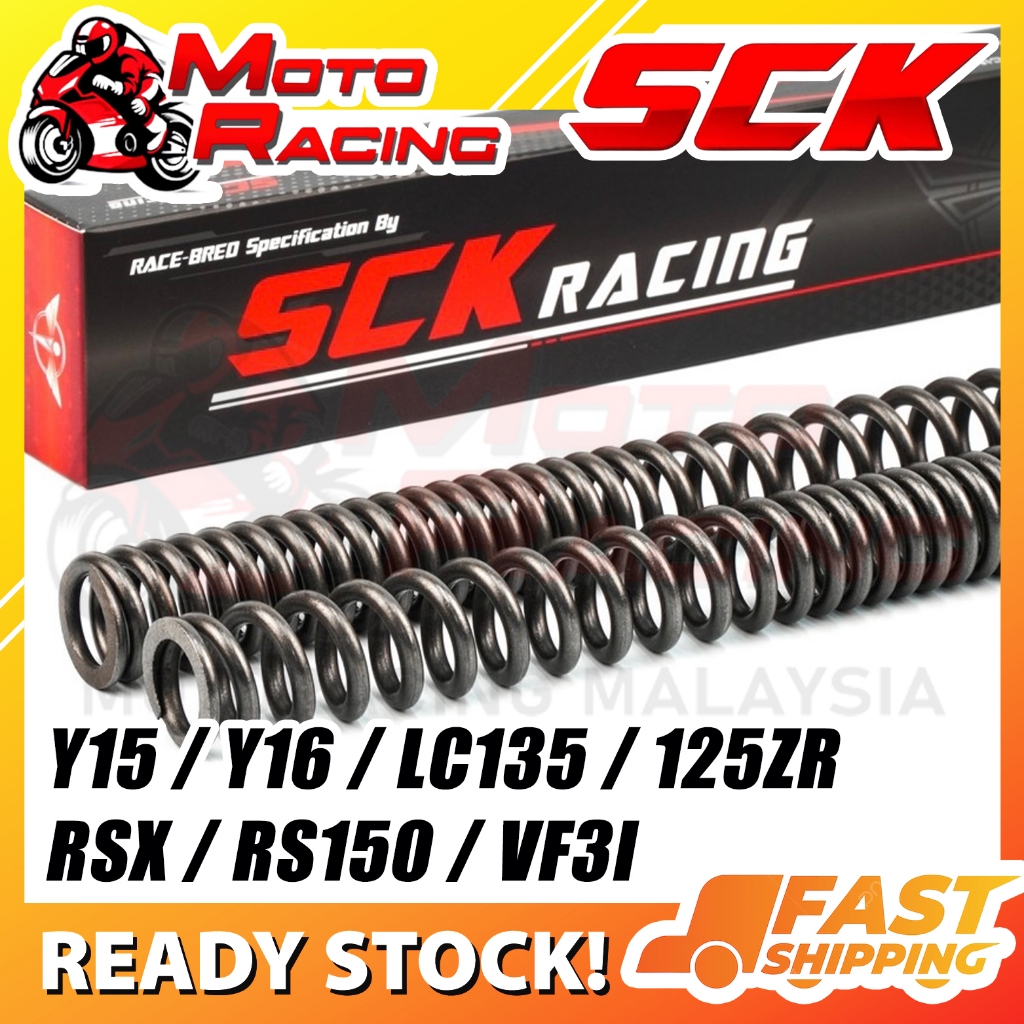 SCK RACING FORK SPRING Y15 V1 / Y15 V2 / Y16 / Y16 ABS / LC135 / 125ZR ...