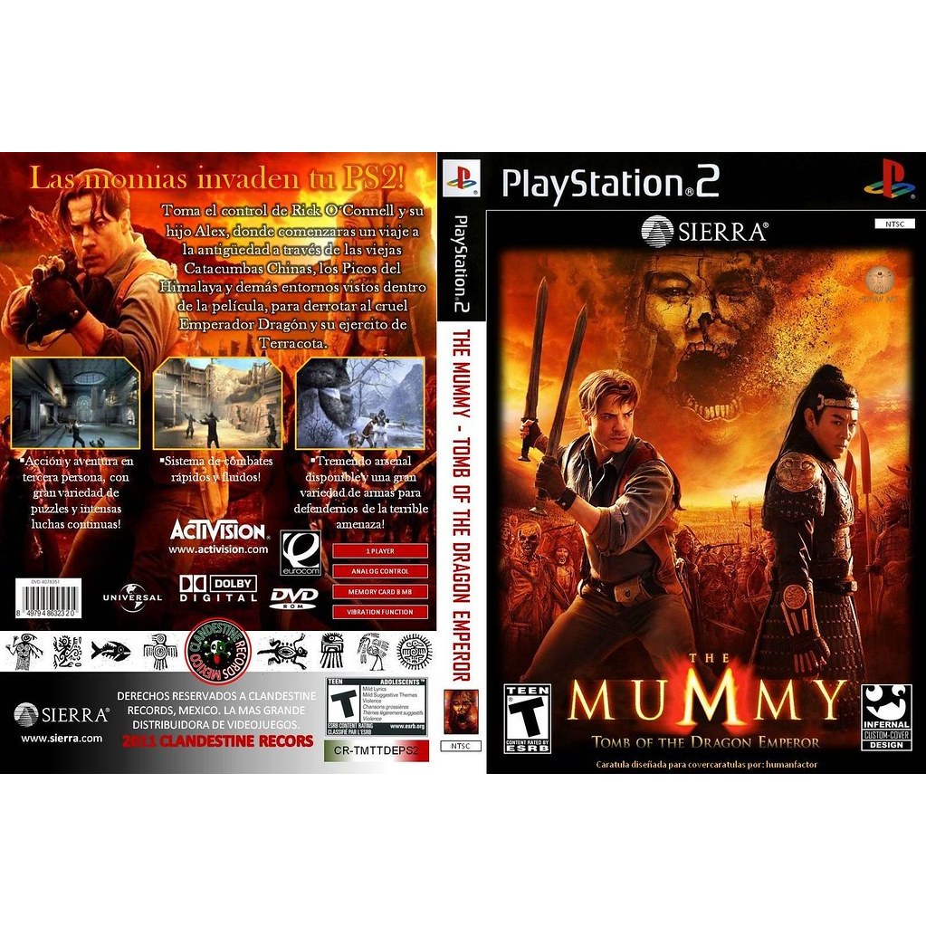 PS2 Mummy, The - Tomb of the Dragon Emperor (DVD GAME) | Shopee Malaysia