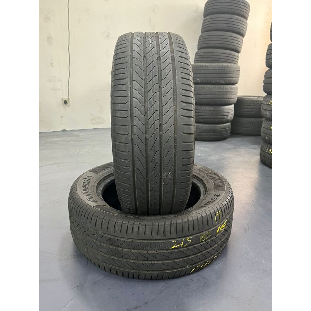 1 PCS (USED TYRE) 215/60R16 CONTINENTAL ULTRA CONTACT UC6 (YEAR 2021) | Shopee Malaysia