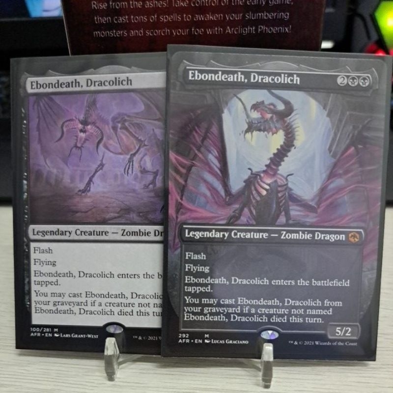 MTG Ebondeath, Dracolich (AFR)(Mythic) | Shopee Malaysia