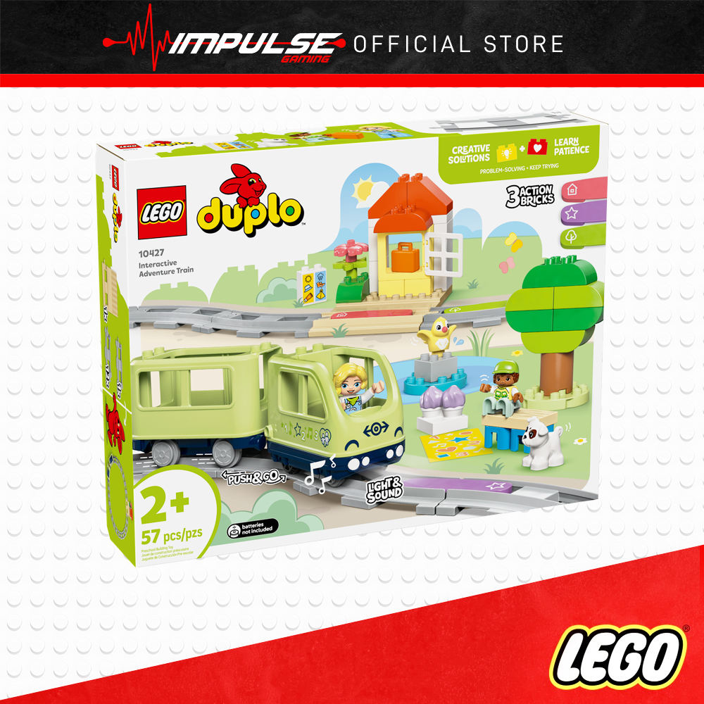 LEGO 10427 DUPLO Town Interactive Adventure Train | Shopee Malaysia