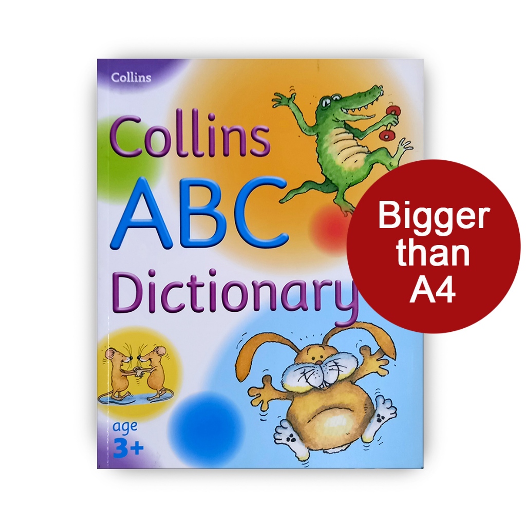 Collins ABC Dictionary English book for age 1 - 6 Early Learner Big ...