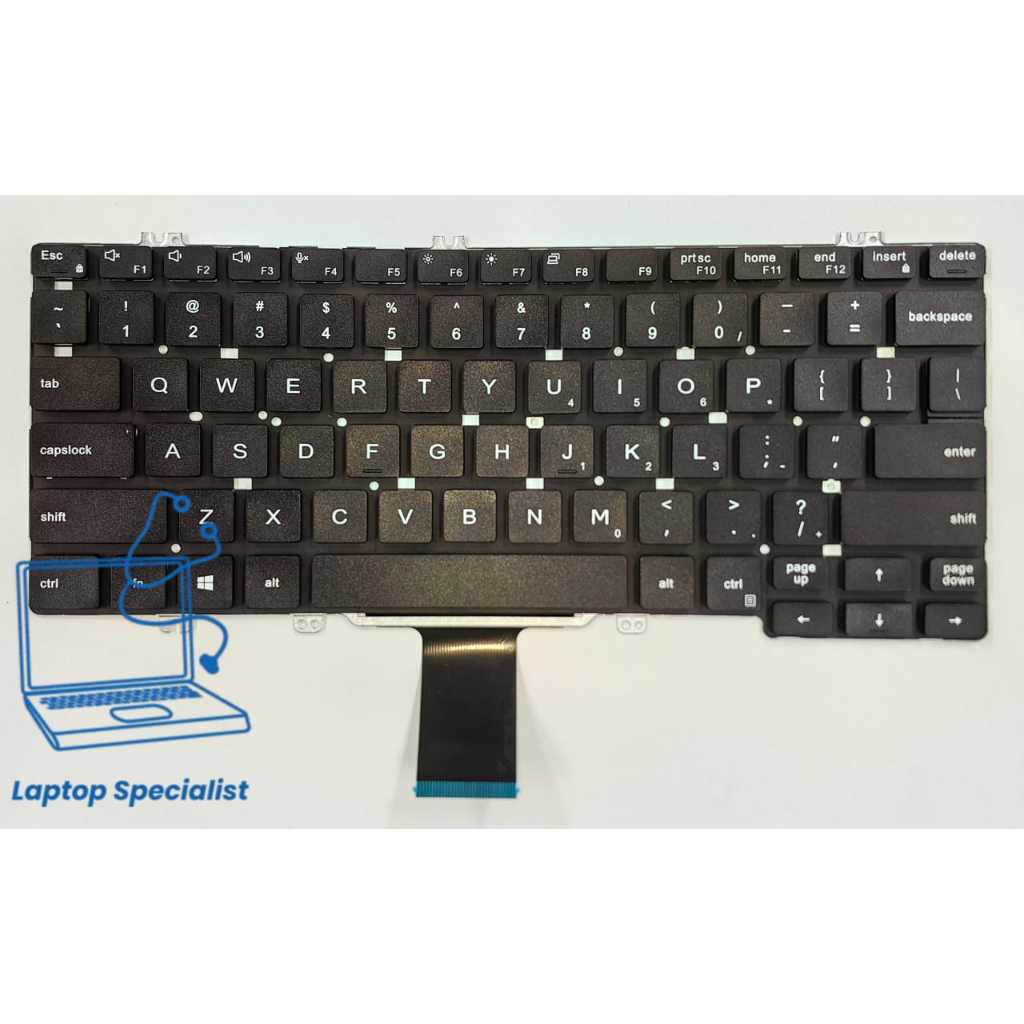 Dell Latitude 3300 5200 5300 7200 7290 5310 US Version Keyboard ...
