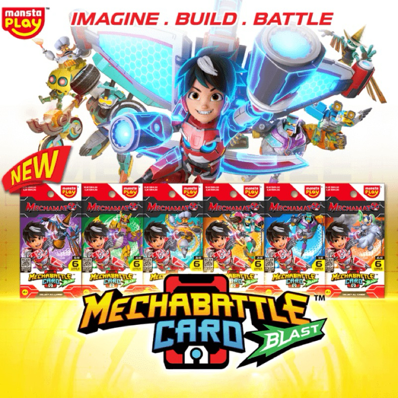 PEK BLAST KAD MECHAMATO MECHABATTLE CARD KAD BOBOIBOY MONSTA GALAXY ...