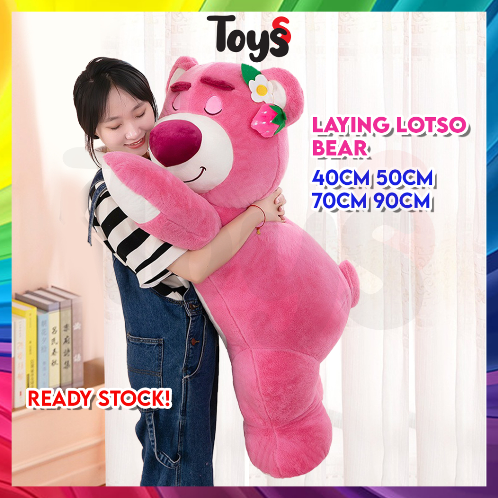 🔥Toyss Plushie Lotso Bear Cute Bear Patung Lotso Barang Lotso Bear ...