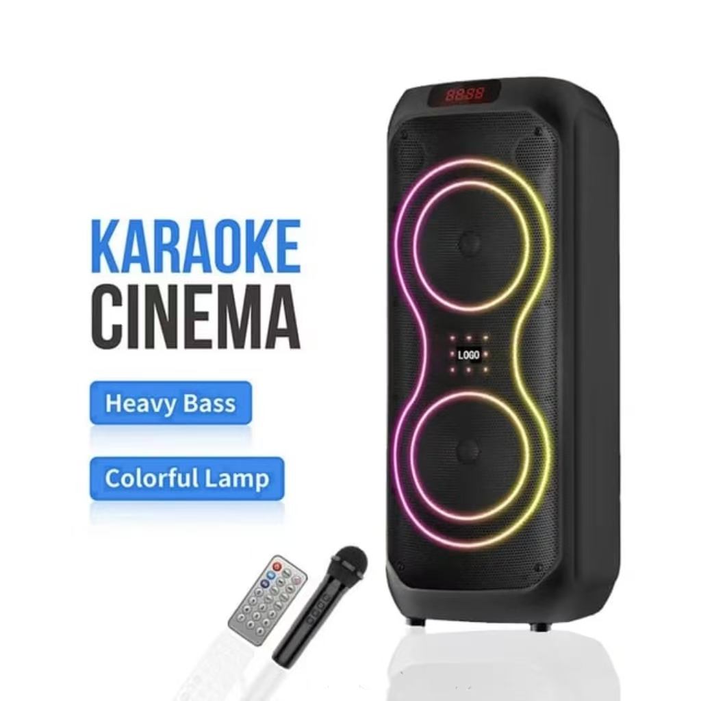 ZQS-8255 TWS Wireless Bluetooth V5.3 Portable Speaker / Super Bass /RGB ...