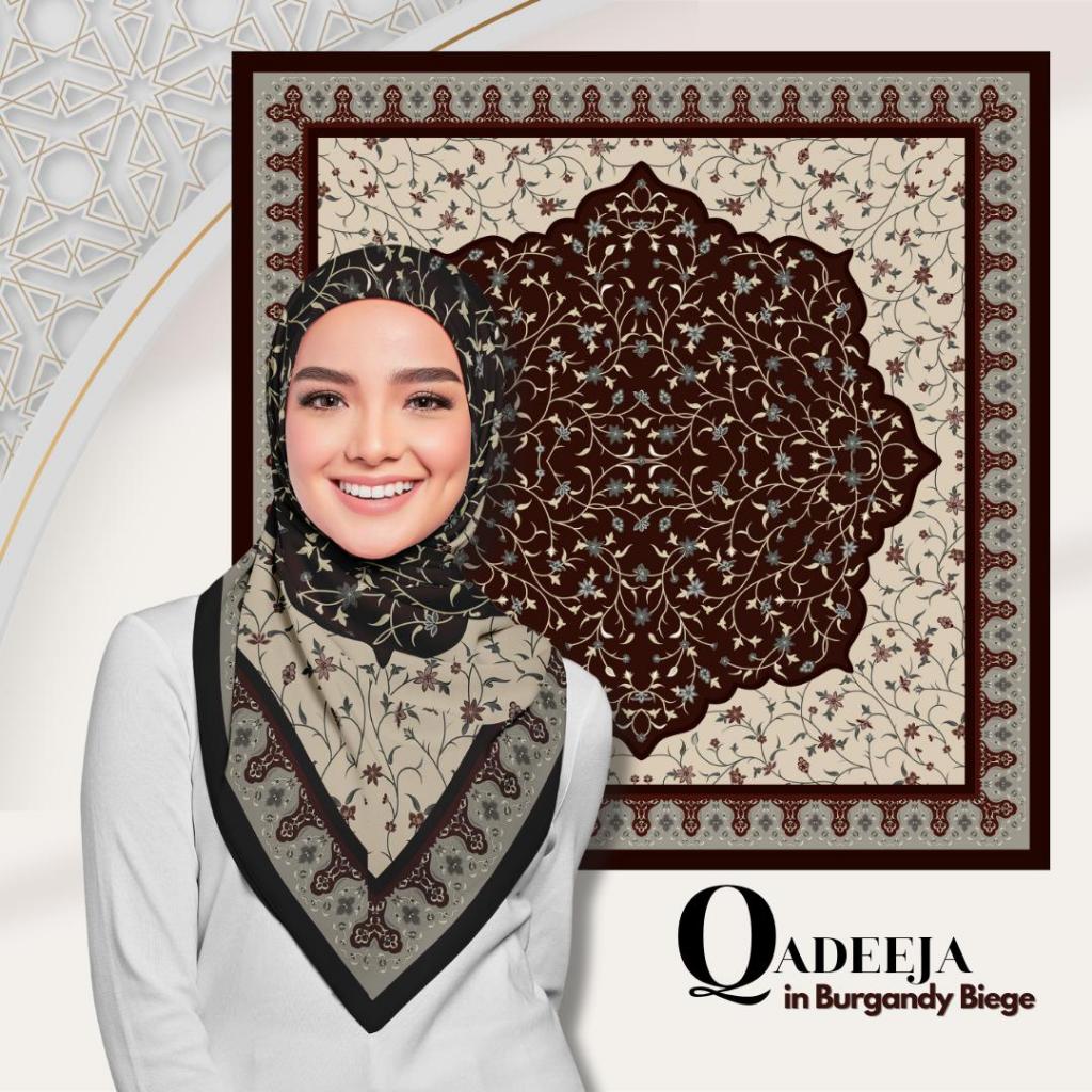 Raya 2025 Qadeeja by Belhams Cotton Voile Bawal Scarf | Shopee Malaysia