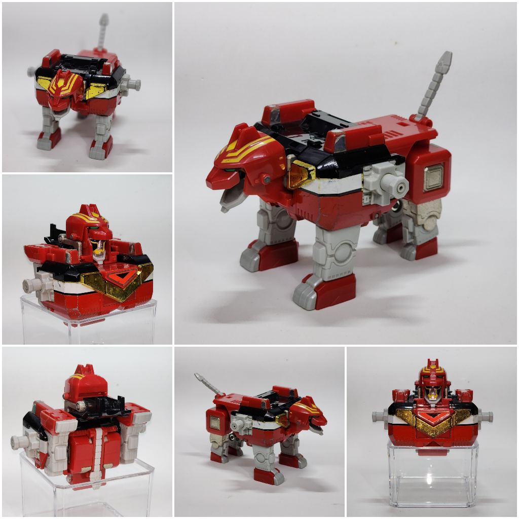 Sentai Gingaman - Gingaleon / Gingalion Red DX | Shopee Malaysia
