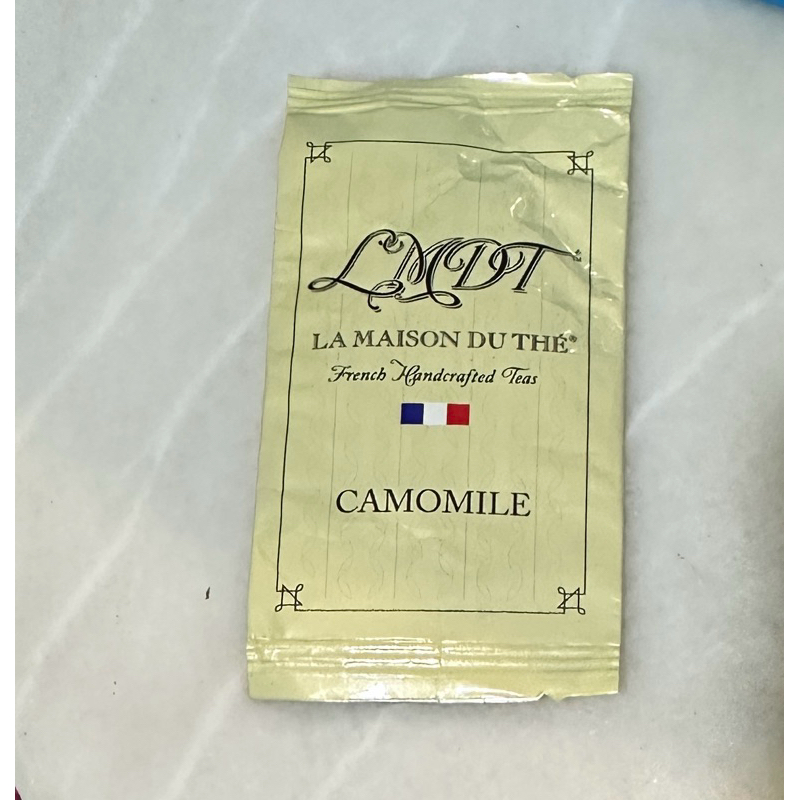 (4 teabags)LMDT LA MAISON DU THE French handcrafted teas CAMOMILE ( 4 ...