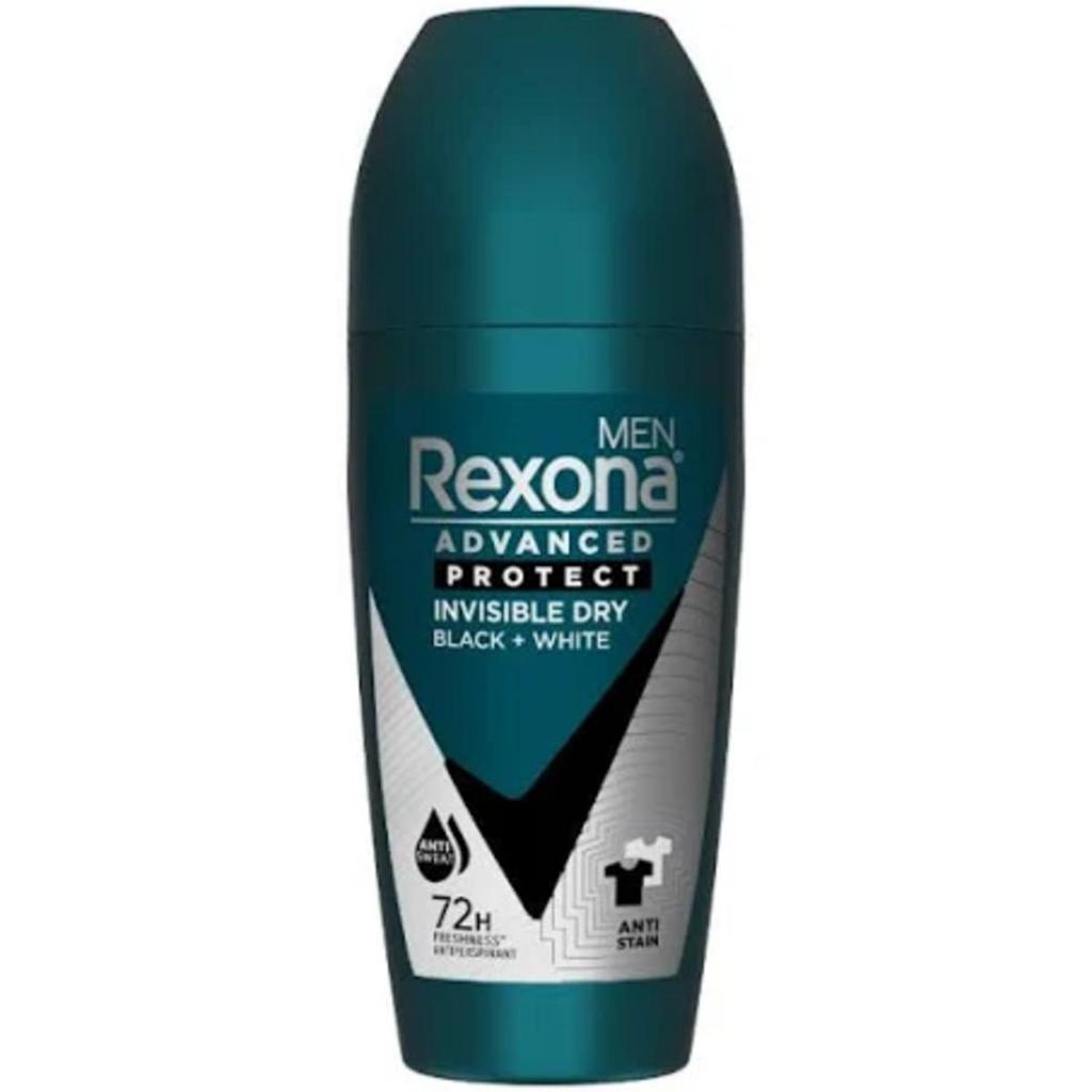 Rexona Men's Deodorant Roll On - Invisible Dry (45ml) | Shopee Malaysia
