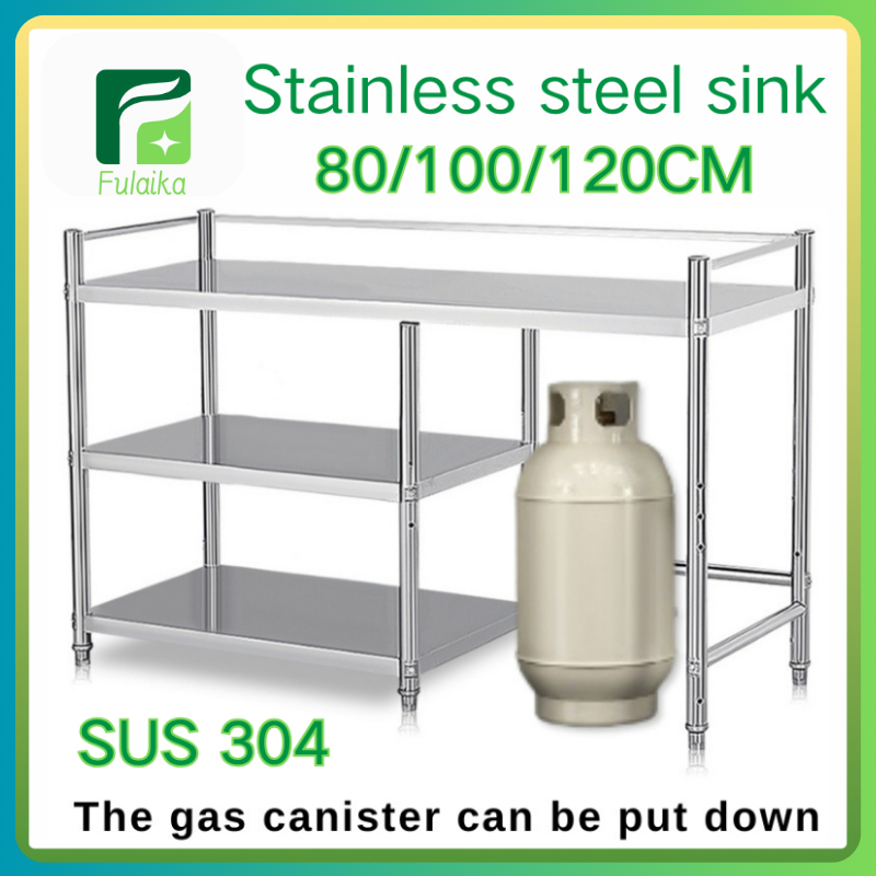 【Ready Stock】Stainless Steel Gas Stove Rack Rak Dapur Gas Murah Simple ...