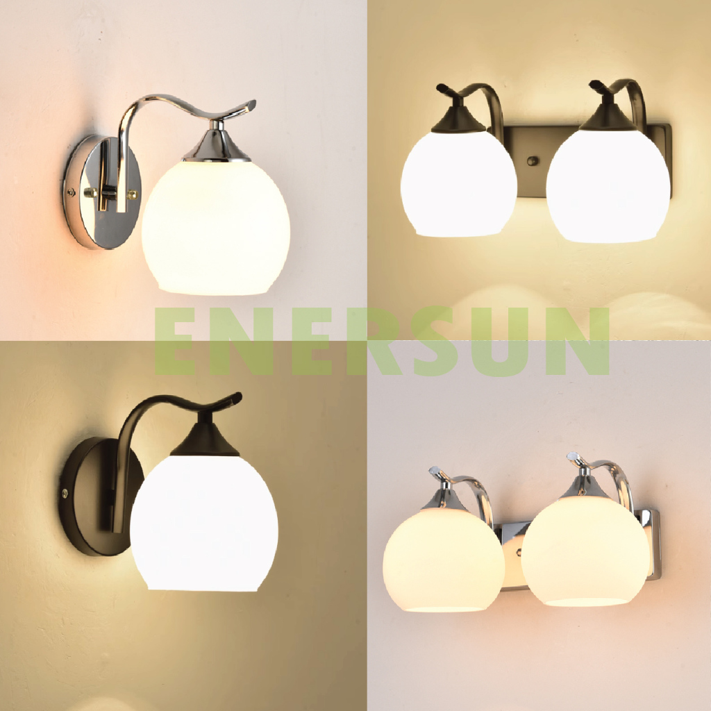 Modern Wall Lamp Simple Ball LED Wall Light Indoor Lamps Balcony ...