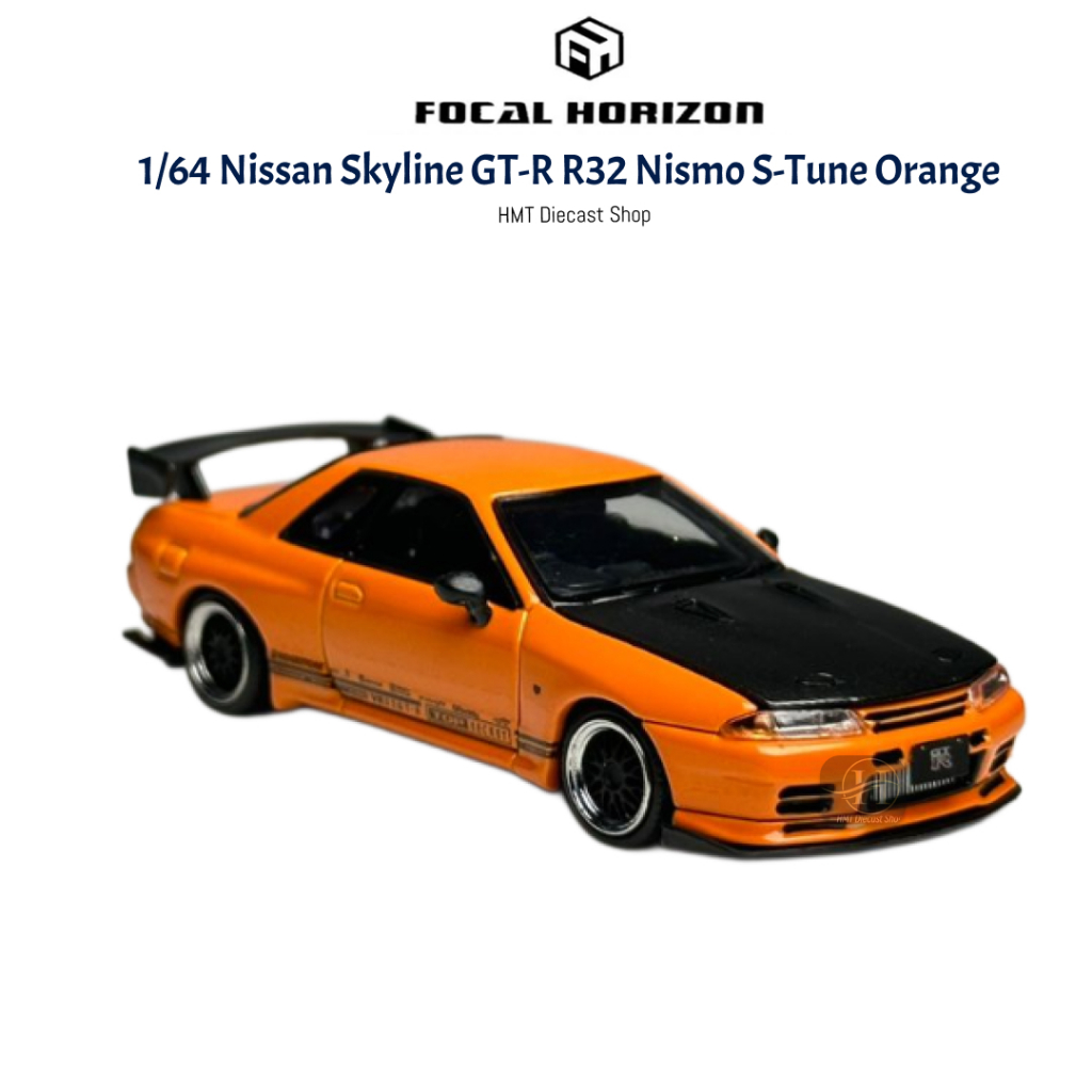 (READY STOCK) FOCAL HORIZON 1/64 Nissan Skyline GTR R32 Nismo S-Tune ...