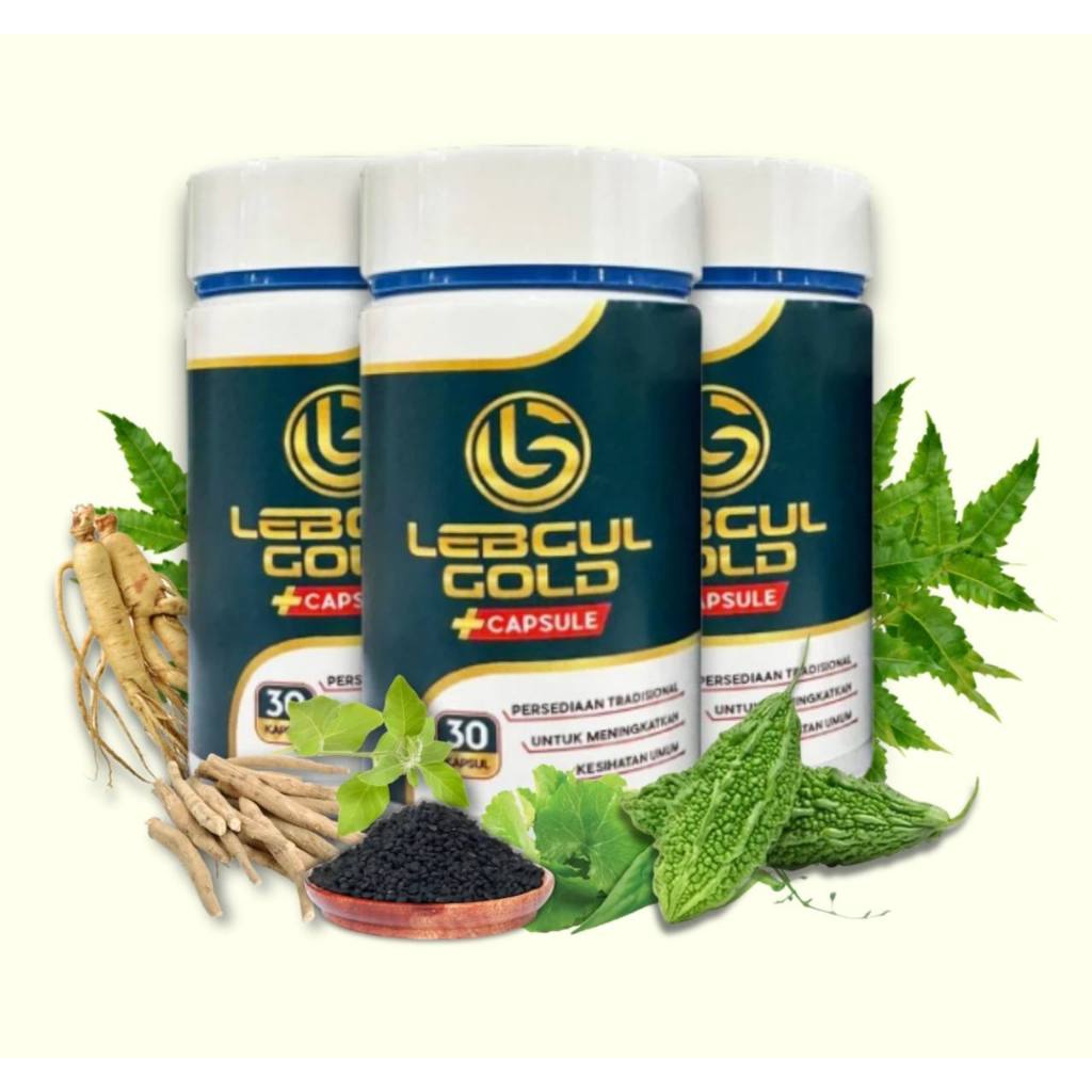 LEBGUL GOLD PLUS CAPSULE UNTUK MASALAH 3 SERANGKAI SENDI SARAF 100% ...
