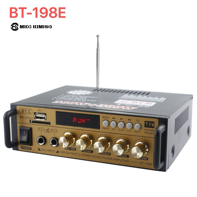 New mlod 300W+300W Digital HIFI Bluetooth Stereo Audio Amplifier with ...