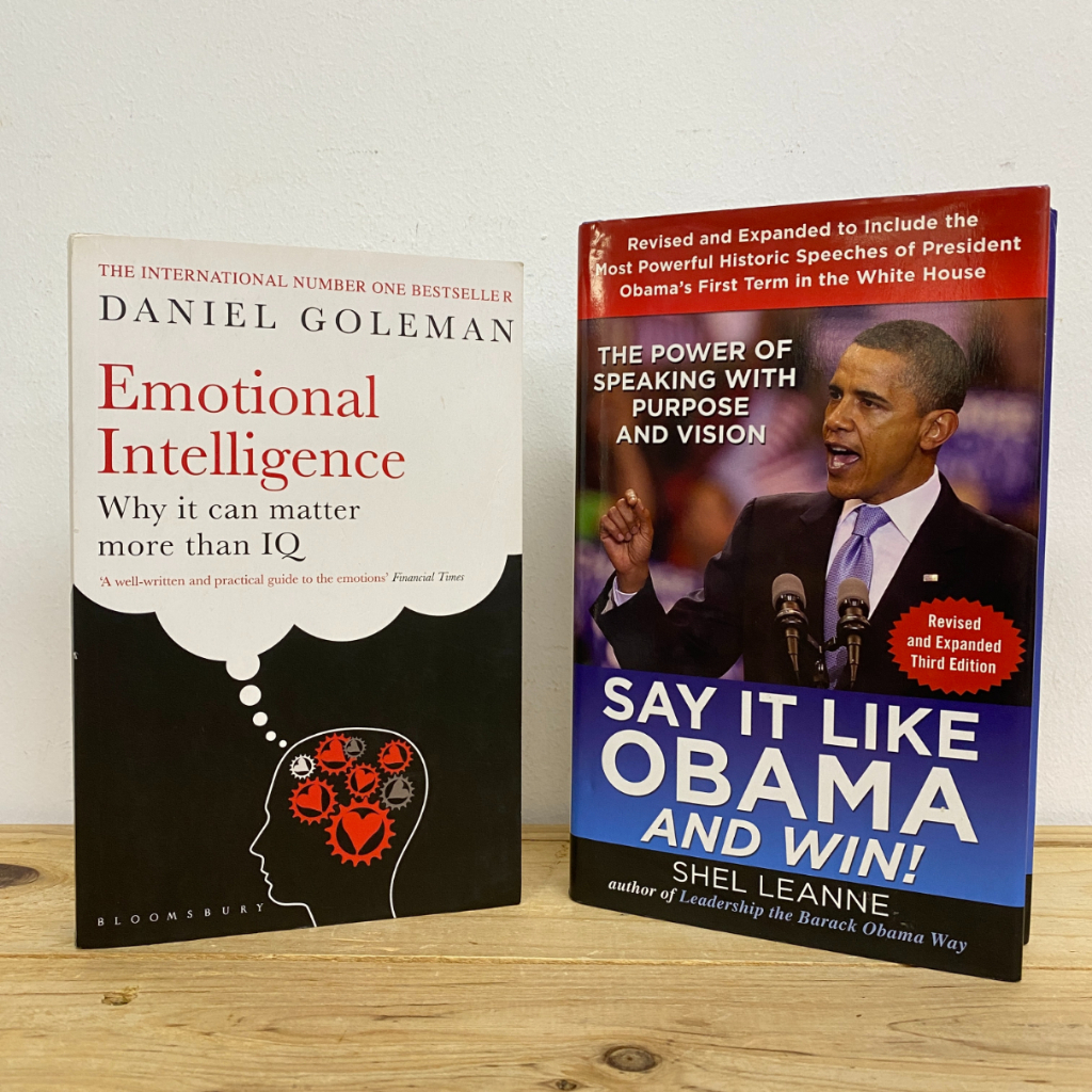 Self-help Leadership Books (by Daniel Goleman / Shel Leanne) (Preloved ...