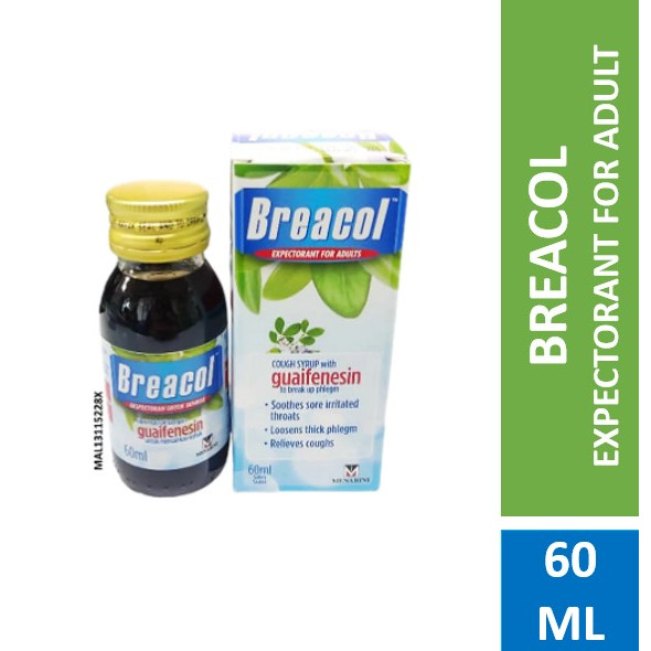 BREACOL EXPECTORANT FOR ADULT 60ML | Shopee Malaysia