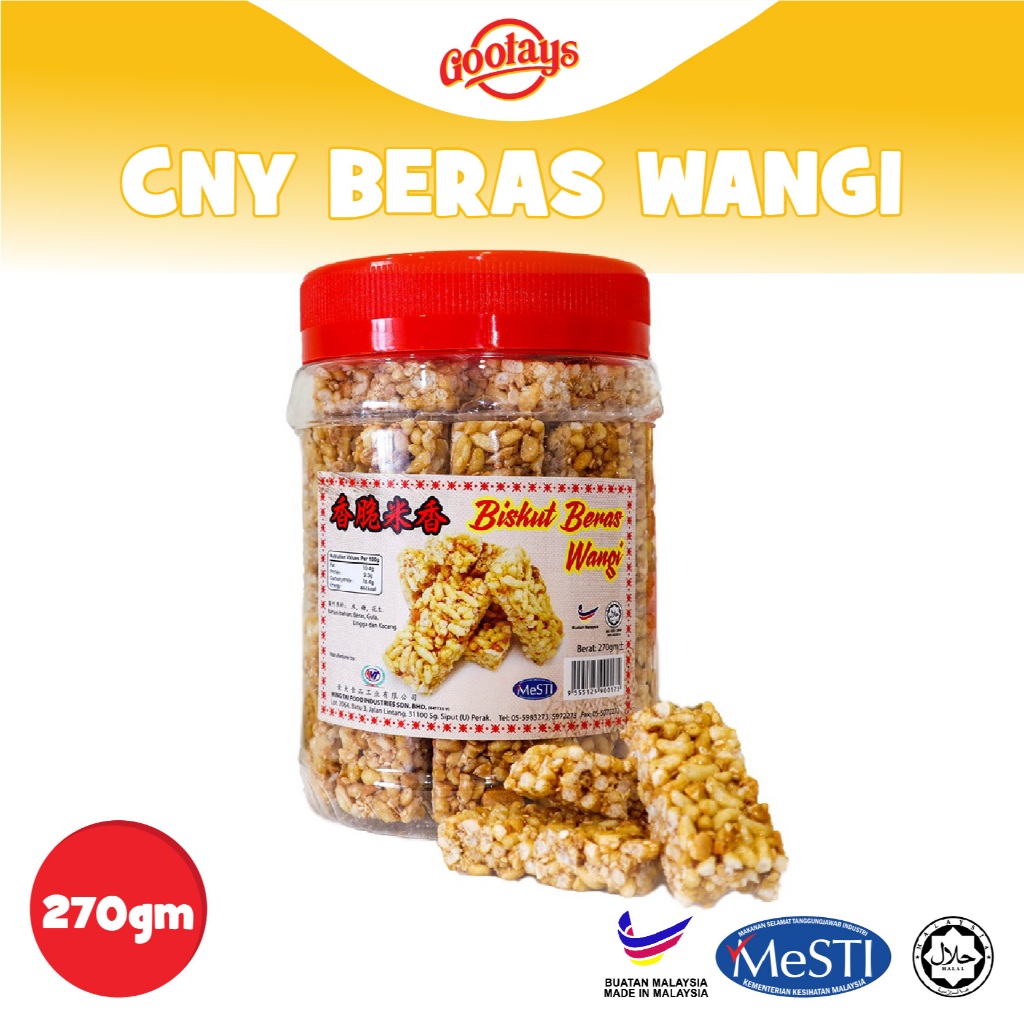 CNY 新年年饼 批发大促销 香脆米饼 Beras Wangi Kuih CNY | Shopee Malaysia