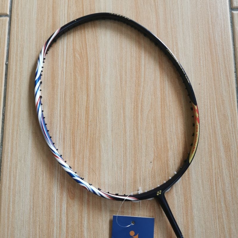 RACKET YONEX ASTROX 100 ZZ BLUE AND WHITE COLOR FREE String + BAG ...