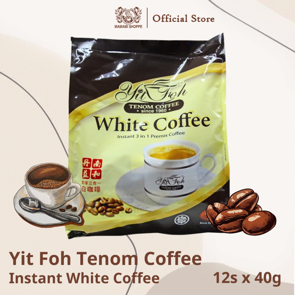 Yit Foh Tenom - White Coffee 12s x 40g | Shopee Malaysia