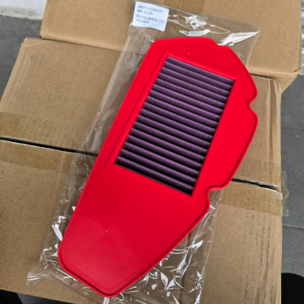 Fast And Furious Air Filter Penapis Udara Motorcycyle Yamaha Aerox 155 ...
