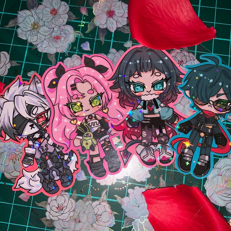 Cute Chibi Stickers [ Zenless Zone Zero ] | Shopee Malaysia