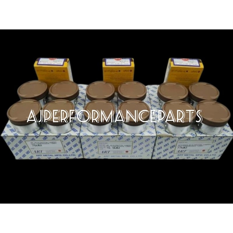 PROTON CAMPRO WAJA 4G18 TURBO 77MM ART JAPAN LOW COMPRESSION PISTON ...