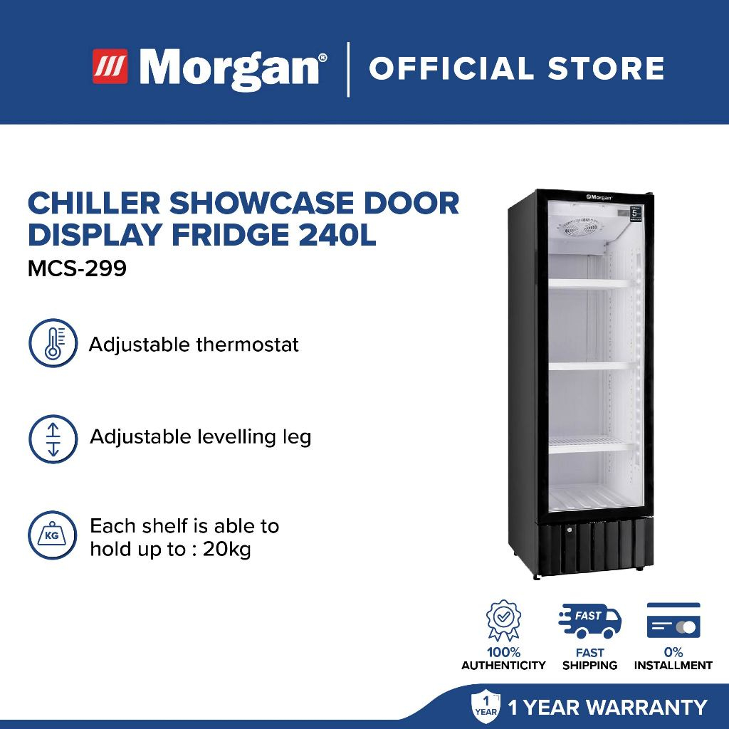 Morgan MCS-299 Chiller Showcase Door Display Fridge/Peti Sejuk (240L ...