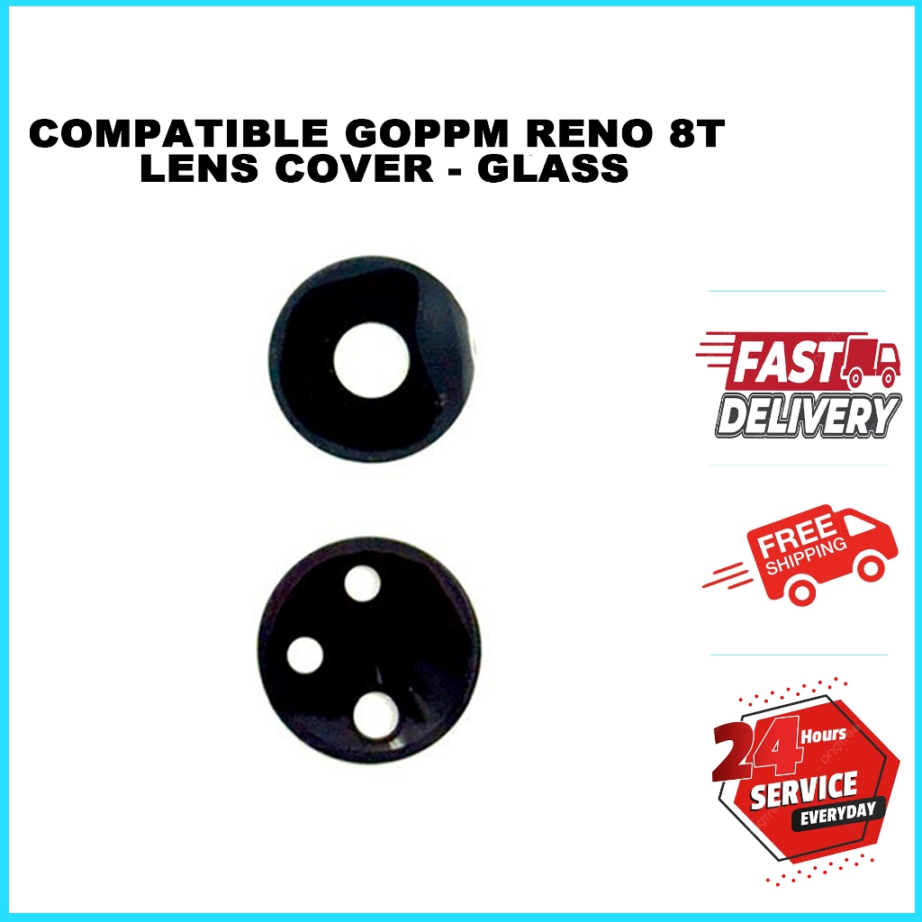 COMPATIBLE TC GOPPM RENO 8T (5G) LENS COVER - GLASS (1 SET) | Shopee ...