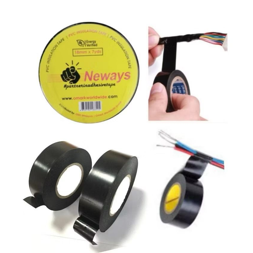 MKR Neways PVC Wire Tape Electrical Wire Insulating PVC Tape Roll 18mm ...
