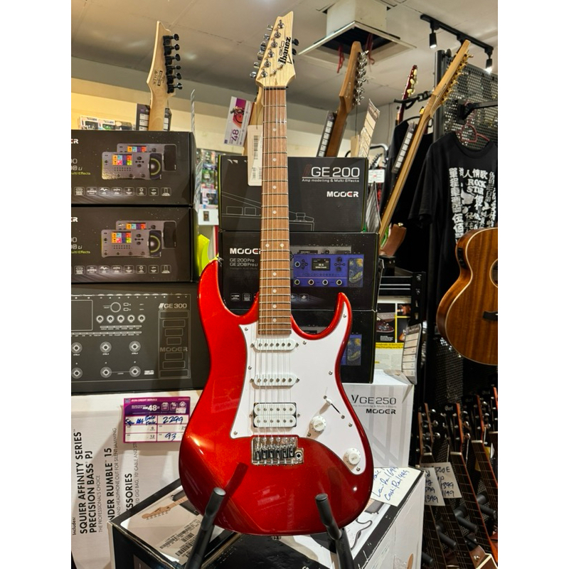 Ibanez GIO GRX40 Electric Guitar with HSS Pickup - Candy Apple | Shopee ...