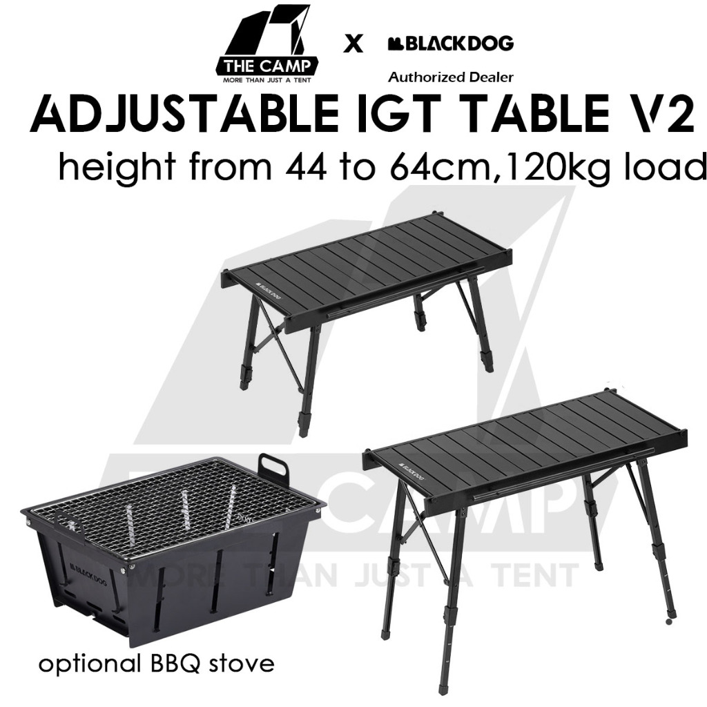 Blackdog IGT Combination Table V2 Multifunctional Aluminum Portable ...